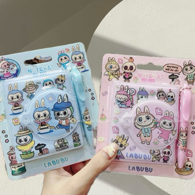 Jual Notes labubu / notes kecil labubu / buku tulis labubu / alat tulis ...
