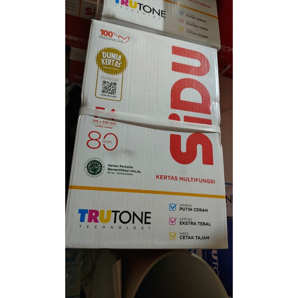 Jual Kertas HVS SIDU (Sinar Dunia) F4 80 gr | Shopee Indonesia