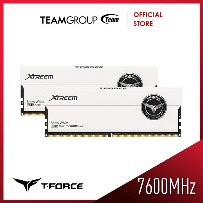 Jual Teamgroup Memory Tforce XTREEM 2x24GB PC 7600Mhz DDR5 - White ...