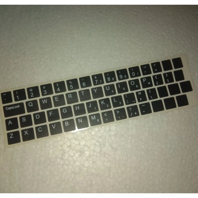 Jual Stiker Keyboard Laptop Dell Sticker Keyboard Laptop Dell 5290 ...