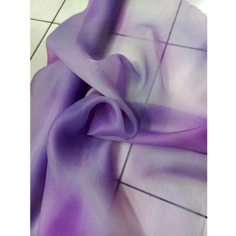 Jual Bahan kain Organza Gradasi Ombre | Shopee Indonesia
