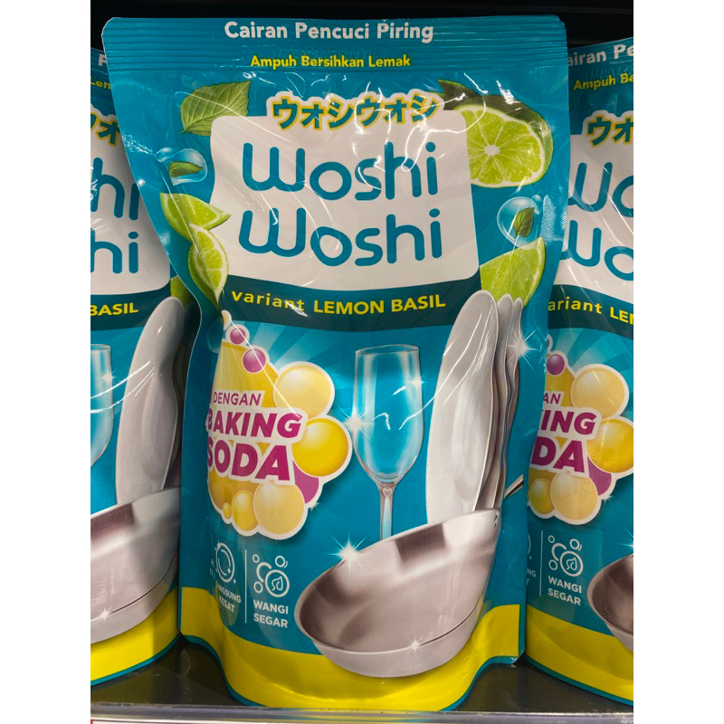 Jual Cairan Pencuci Piring Woshi Woshi variant Lemon Basil | Shopee ...