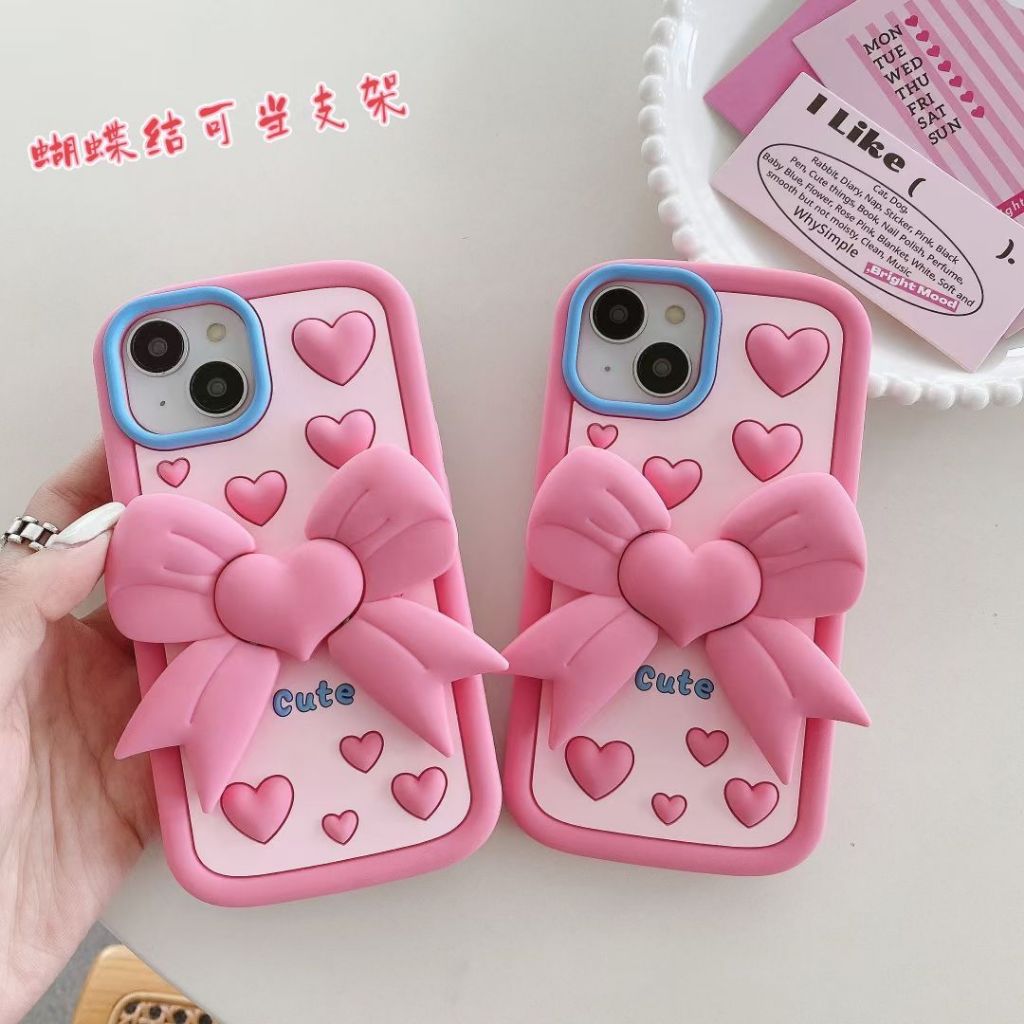Jual #1650 Case Hp 3D Pita With Popsocket competible for Iphone X XR 11 ...