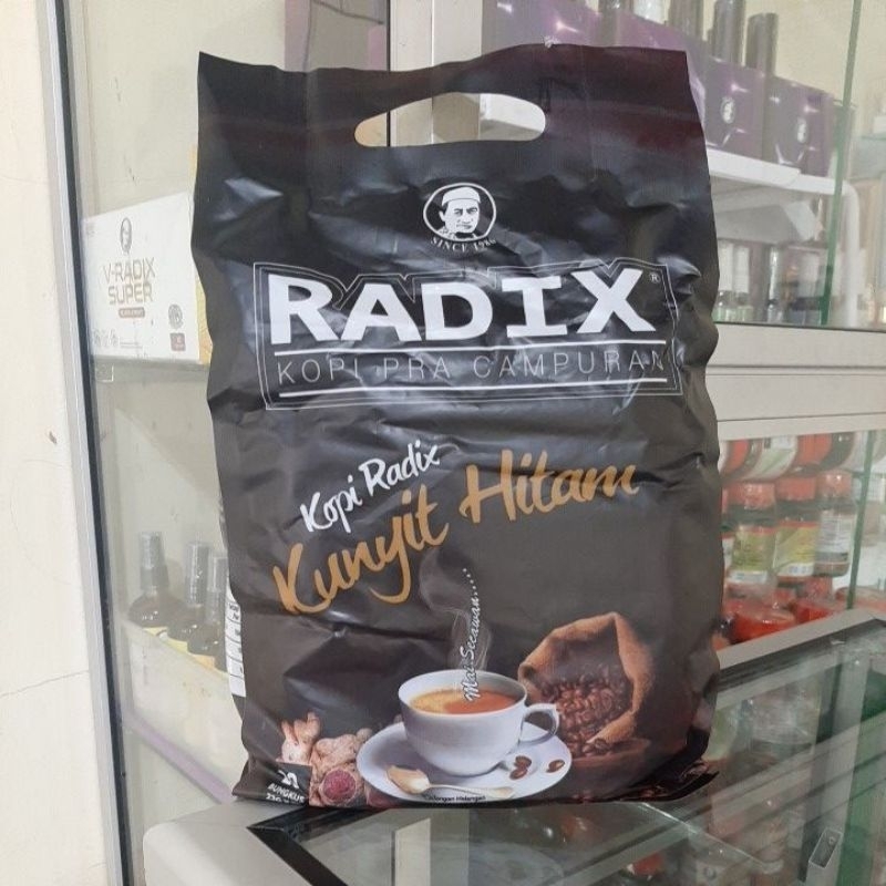 Jual Kopi Radix Kunyit Hitam isi 20 sachet | Shopee Indonesia