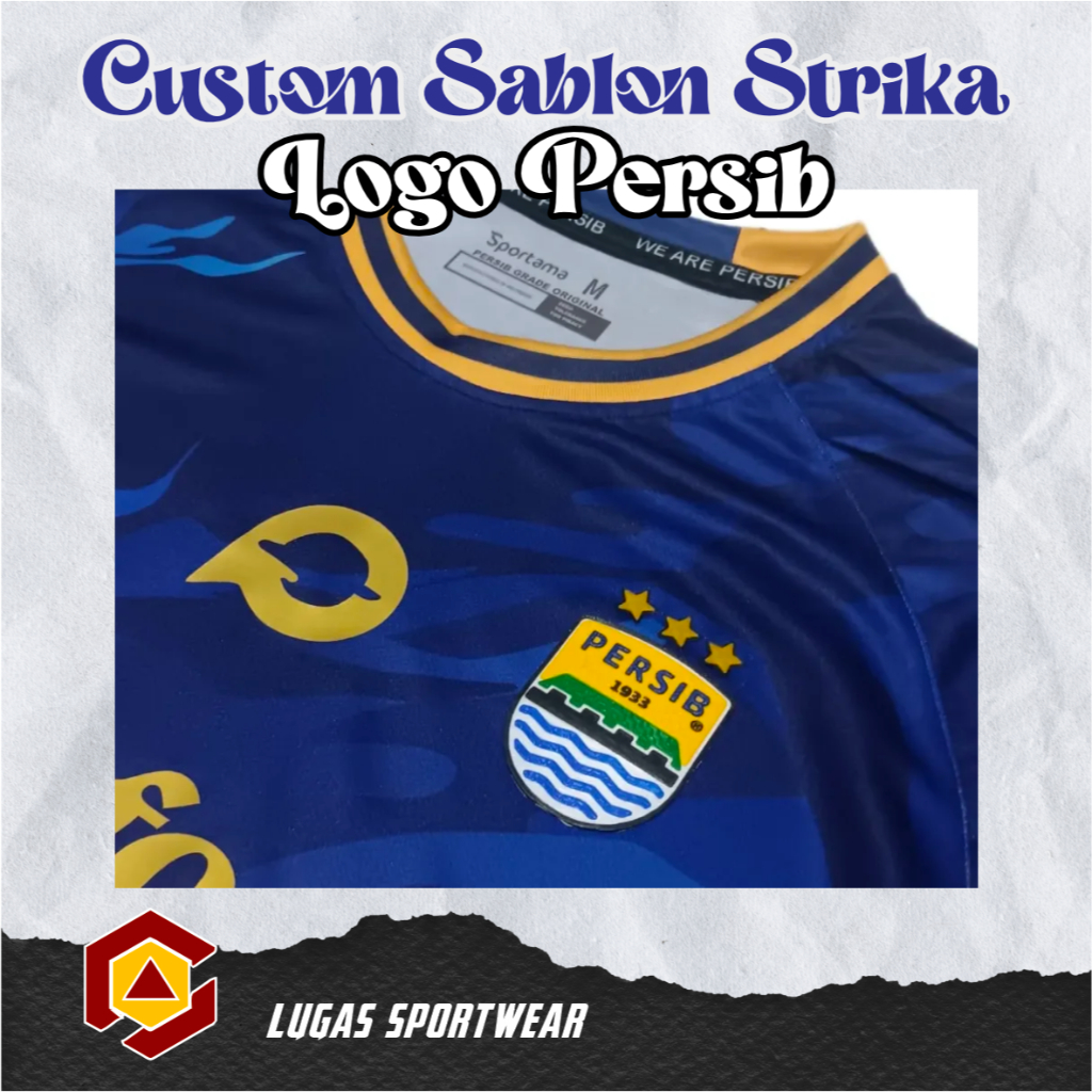Jual STIKER SABLON LOGO PERSIB BANDUNG | STIKER SABLON CUSTOM | Shopee ...