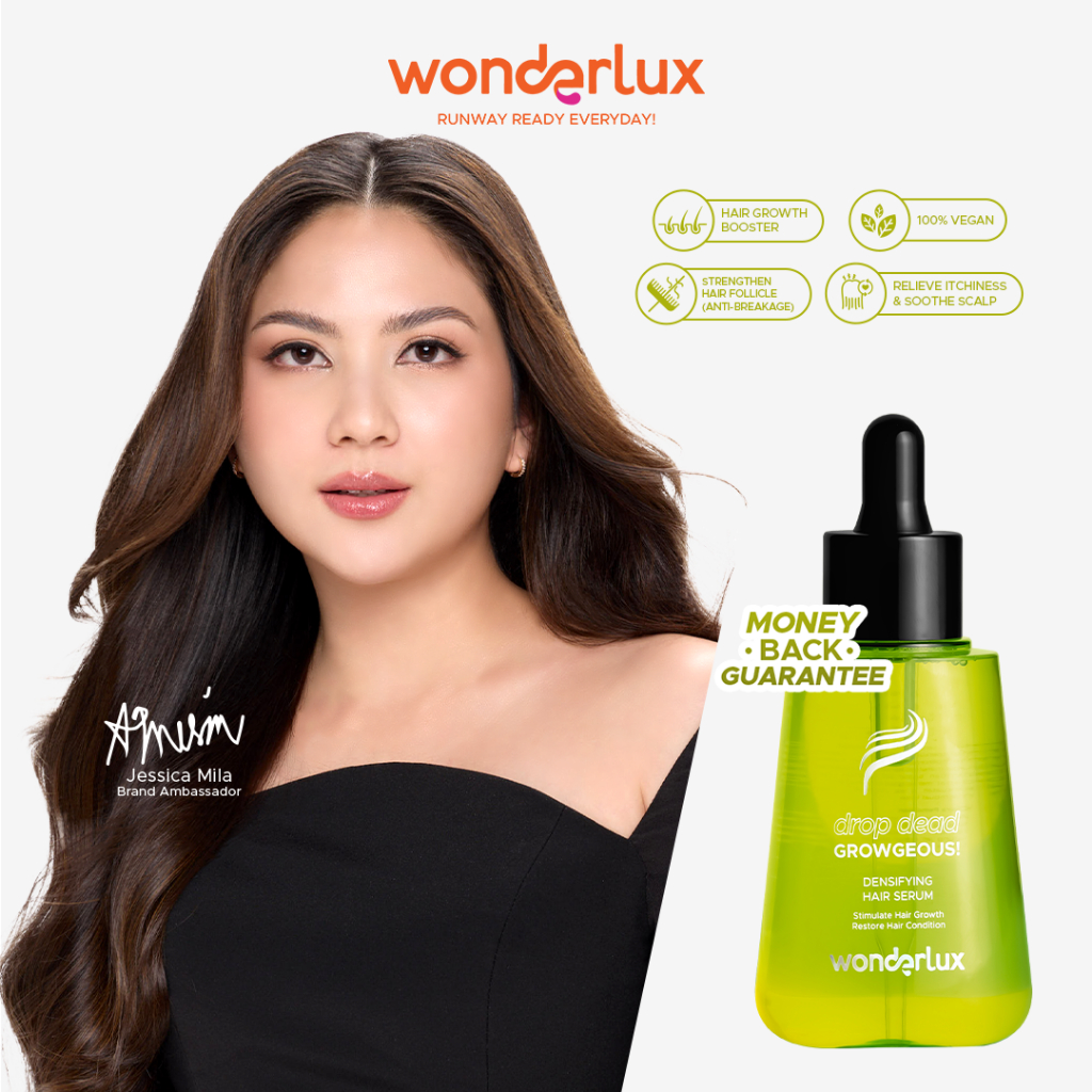 Jual Wonderlux Drop Dead Growgeous! Densifying Hair Serum Hair Growth ...