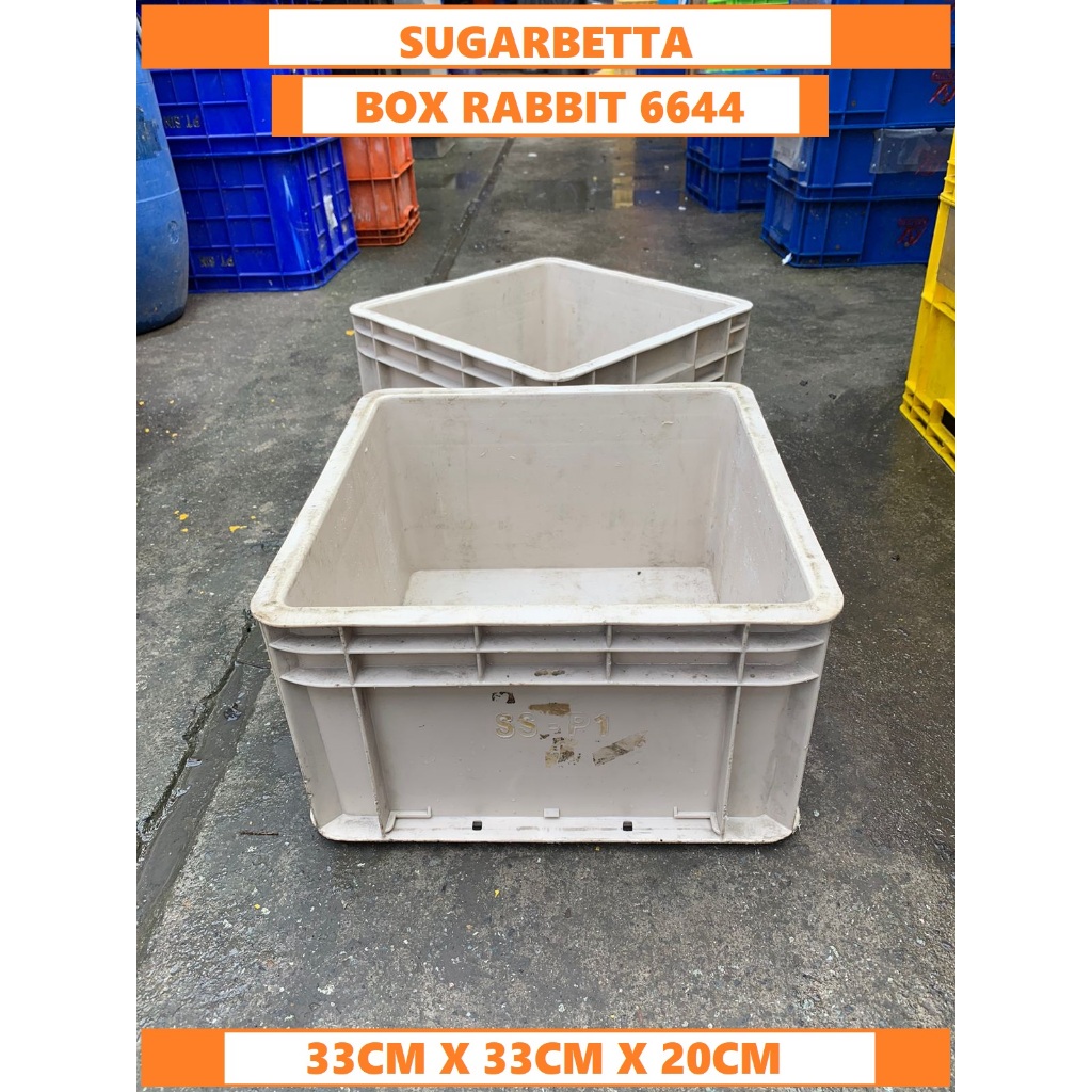 Jual Bak ikan Box Rabbit Container Box Rabbit Plastik Box perkakas Bak ...