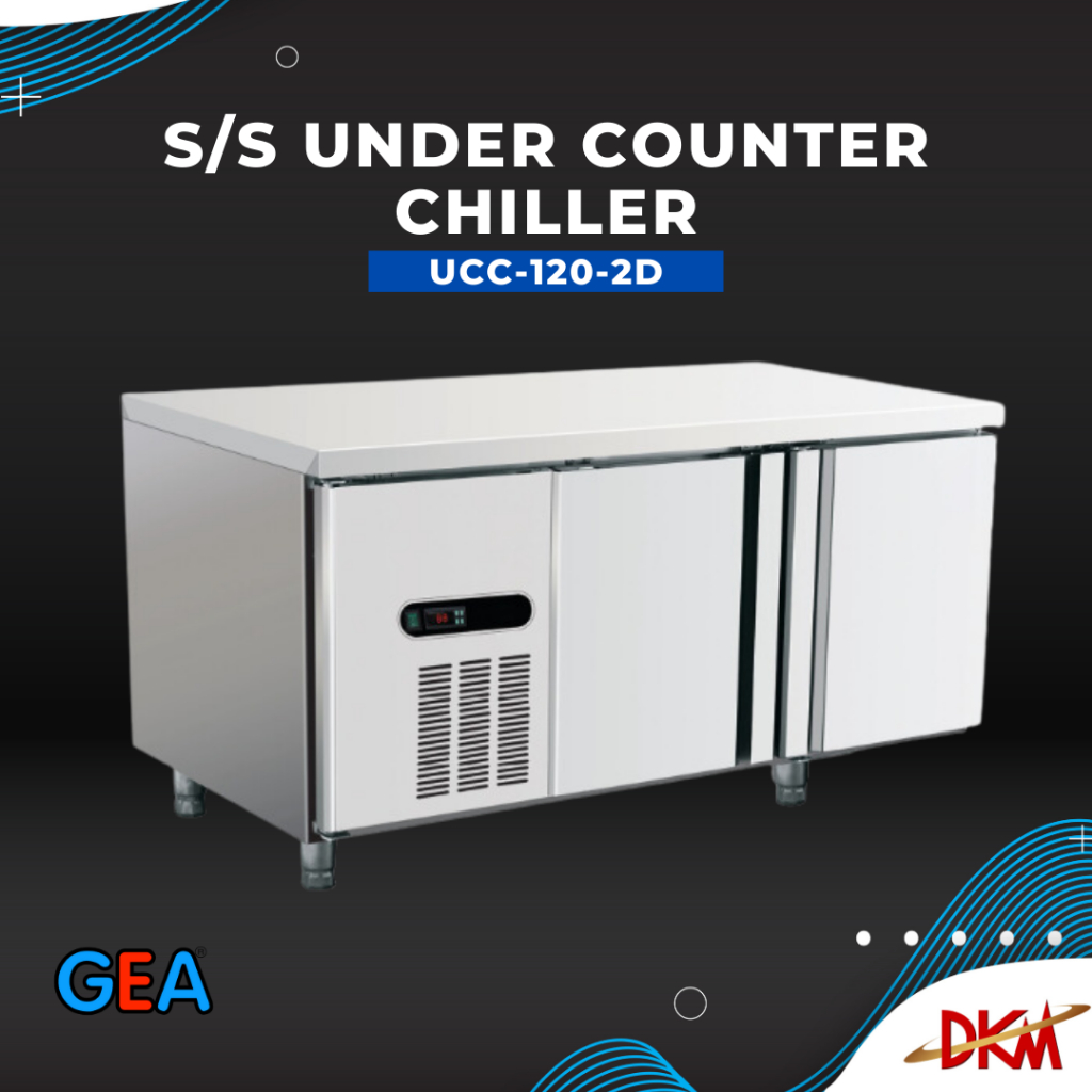 Jual GEA Under Counter Chiller 2 Pintu UCC-120-2D / Undercounter Chiller GEA UCC 120 2D | Shopee ...