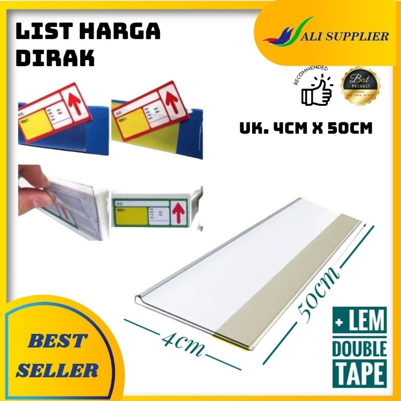 Jual LIST HARGA / TEMPAT HARGA / PRICE TAG / HARGA DIRAK / LIST HARGA ...