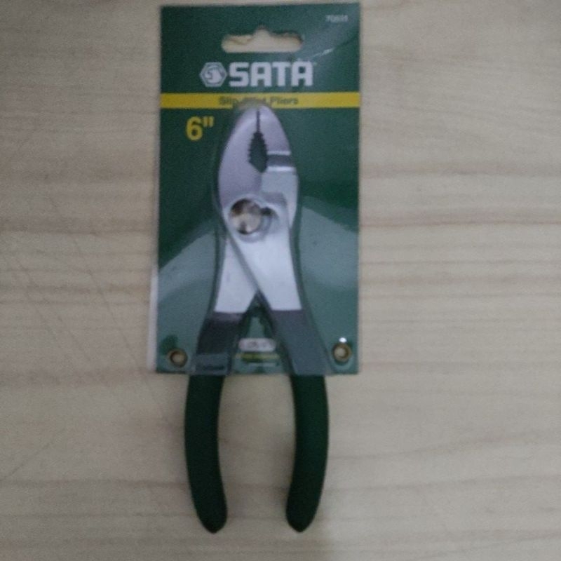 Jual SATA 70511 Tang Slip Joint 150 mm / 6 Inch Slip Joint Pliers ...
