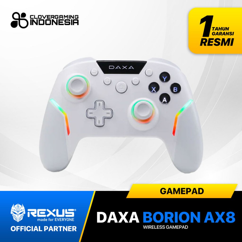 Jual Rexus Daxa Borion AX8 AX-8 Wireless Gamepad Bluetooth Controller ...