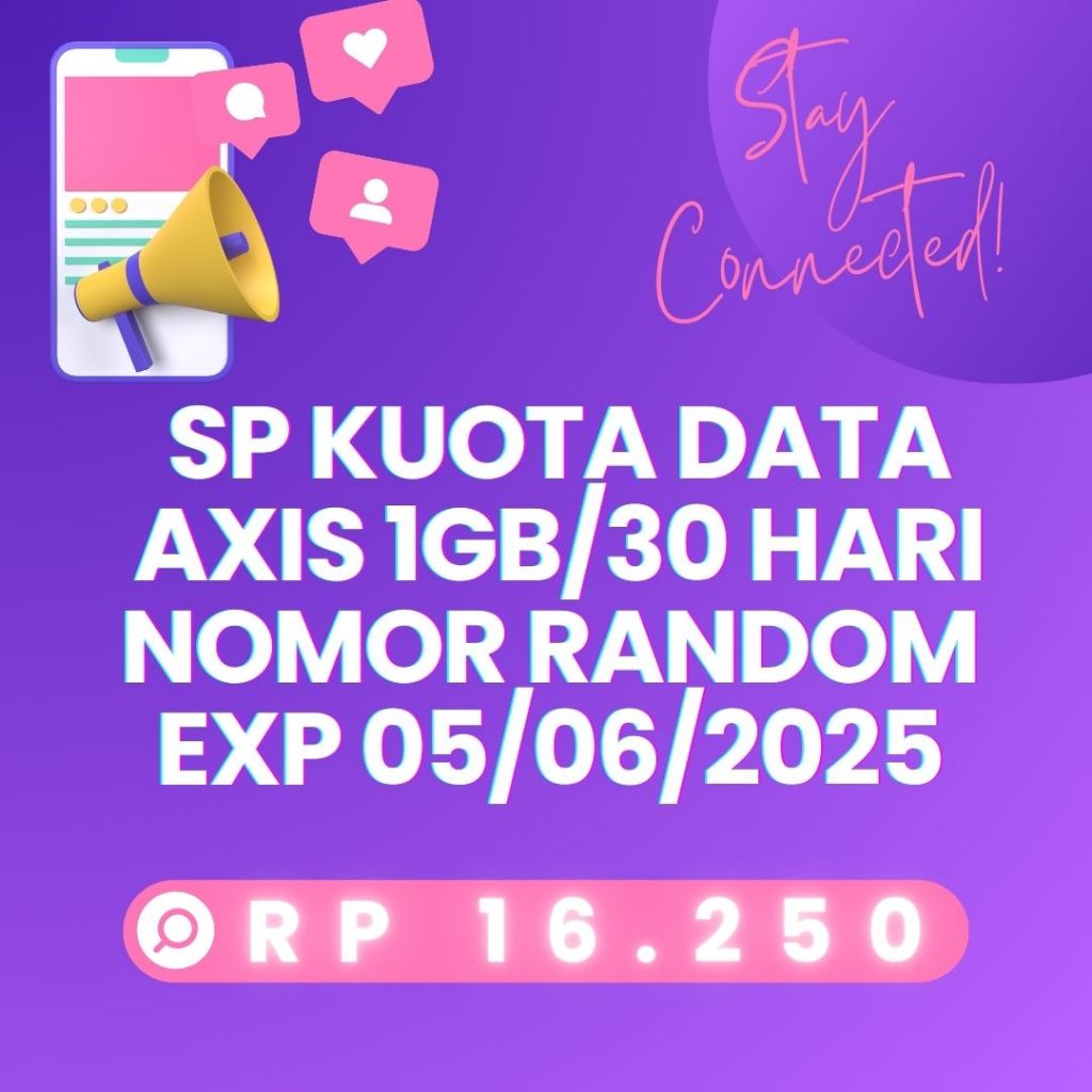 Jual Kartu Perdana KUOTA DATA AXIS 1GB/60Hari ( 4,5GB ) Nomor ACAK ...