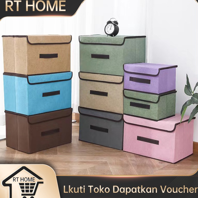 Jual Stock ready Penyimpanan Multifunction Box baju Kotak penyimpanan ...