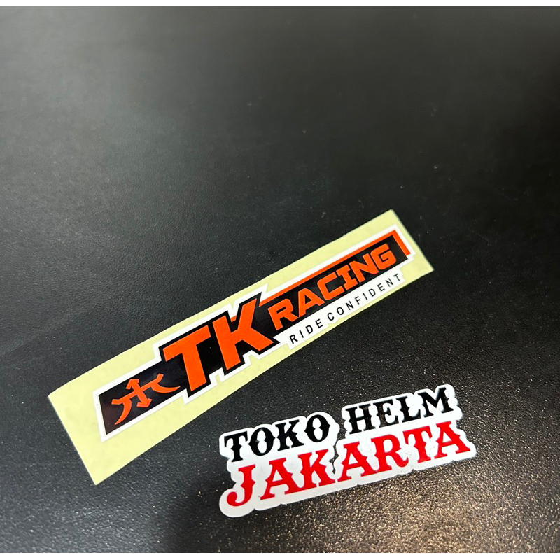 Jual Sticker TK Racing ride confident uk 13,4x2,8cm | Shopee Indonesia