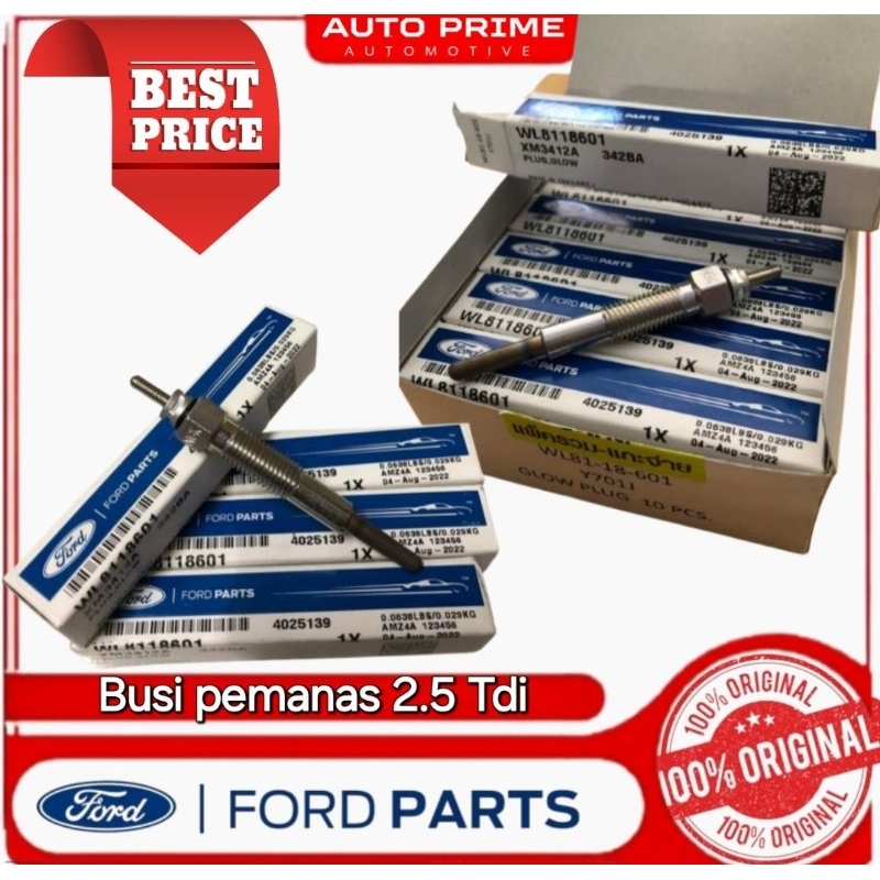 Jual Glowplug/Busi pemanas Ford Ranger Everest Mazda bt50 TDI Original ...