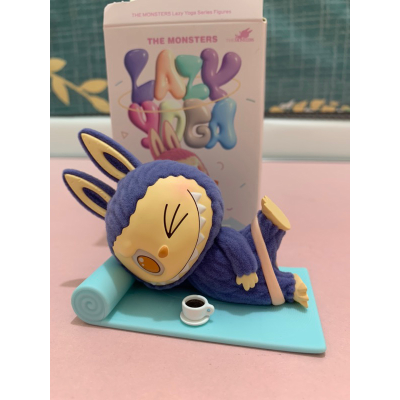 Jual Labubu lazy yoga Americano (Original Pop Mart Indo) | Shopee Indonesia