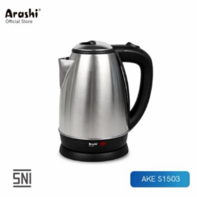 Jual Arashi Kettle Electric - Ketel Listrik - Pemanas Air - AKE S1503 ...