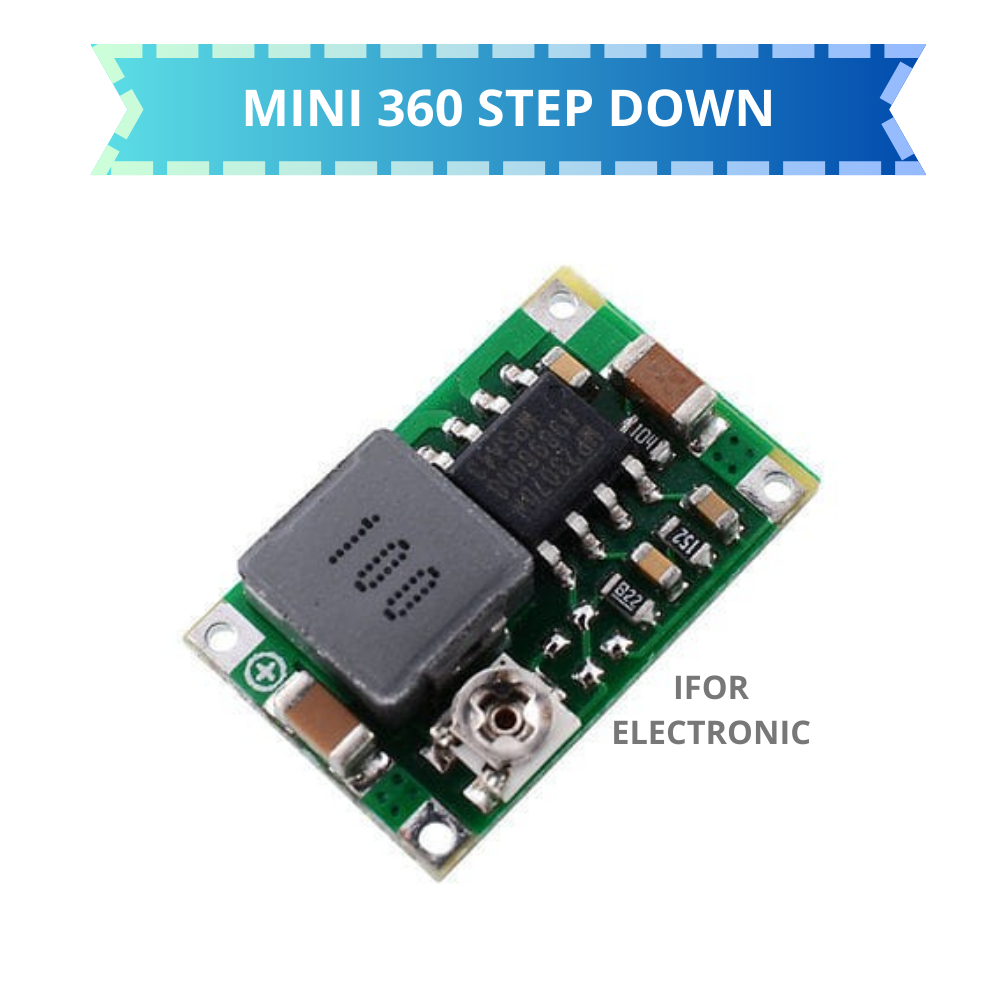 Jual MINI 360 STEP DOWN BUCK CONVERTER STABILIZER MODULE 3A | Shopee ...