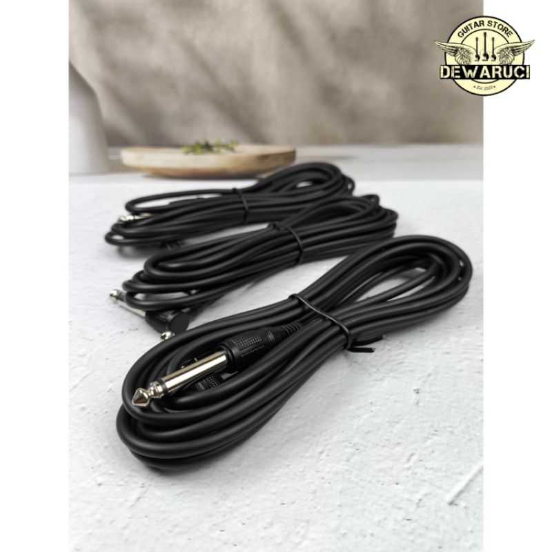 Jual Kabel Jack Gitar 3 Meter | Kabel Instrument | Kabel Jack Akai Mono ...