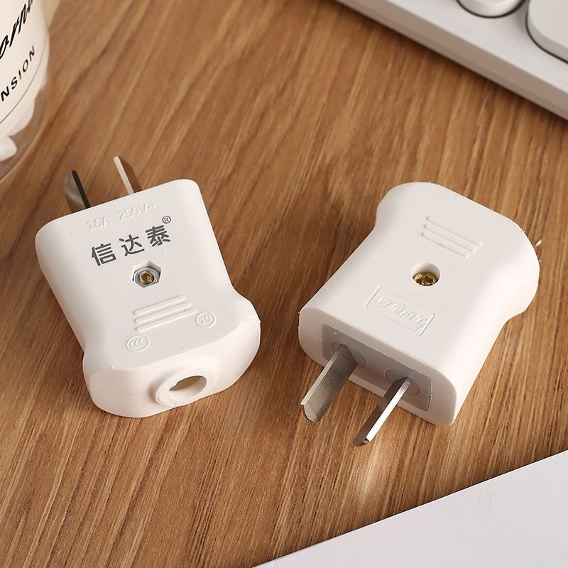 Jual AEBRAND Colokan Listrik kaki dua 2 Pin Gepeng Travel Adaptor USA ...
