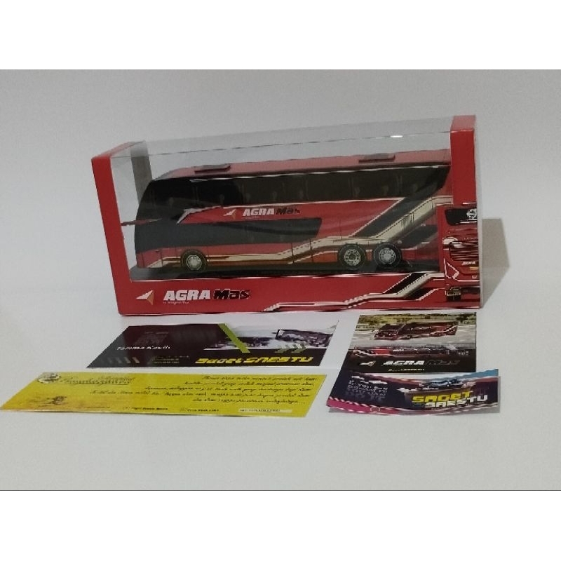 Jual MINIATUR BIS BUS PAPERCRAFT JETBUS 5 JB5 AGRAMAS JETBUS5 SDD ...