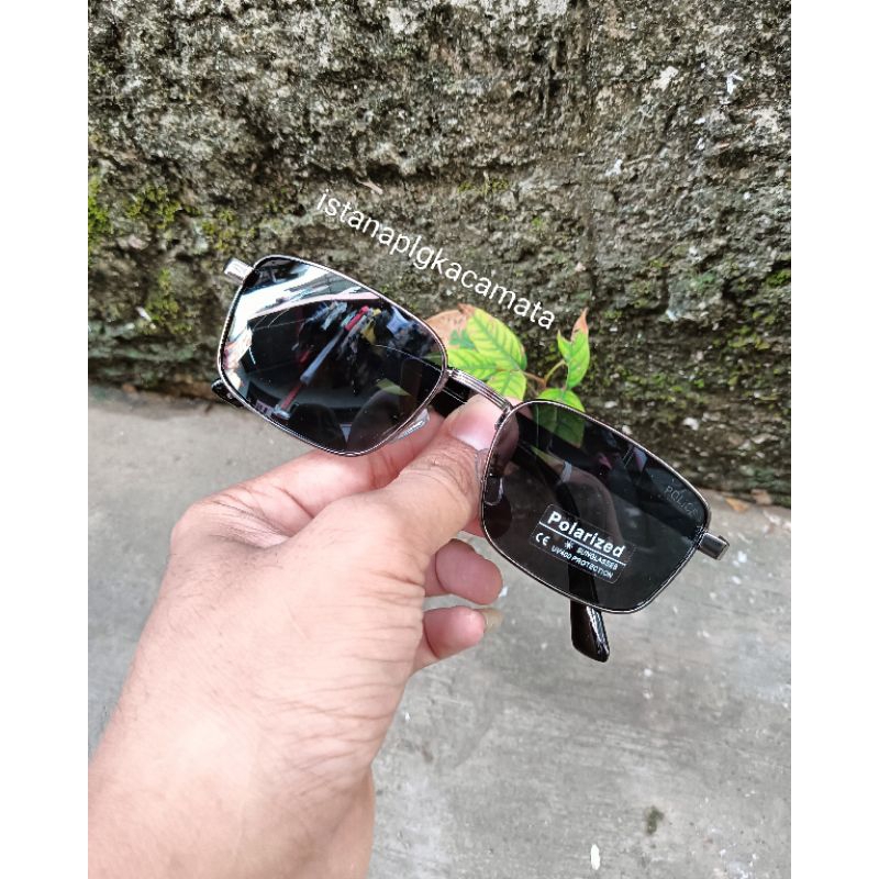 Jual KACAMATA POLICE POLARIZED PRIA KACAMATA HITAM ANTI SILAU UV MATAHARI | Shopee Indonesia