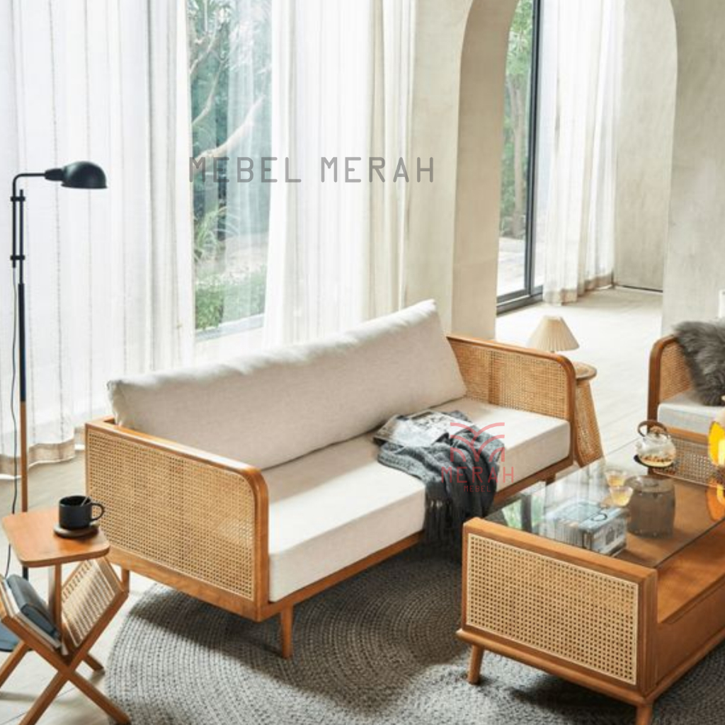 Jual Sofa Kayu Jati Rotan - Sofa Murah - Sofa Ruang Tamu - Kursi Kayu ...