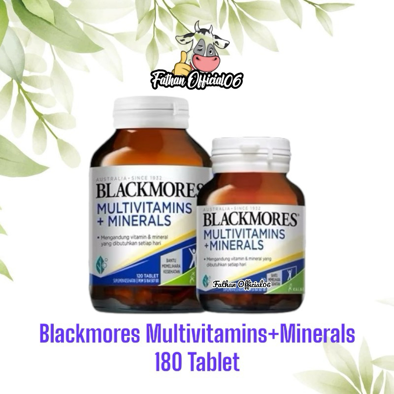 Jual Blackmores Multivitamins + Minerals 1 Tablet Sehari Isi 120 Tablet (Membantu Memelihara ...