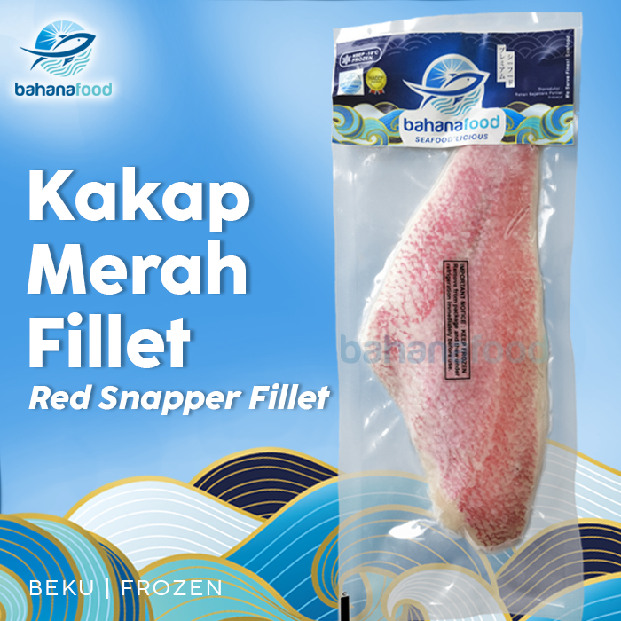 Jual Red Snapper Fillet Frozen - Kakap Merah Fillet Beku (Vacuum Pack ...