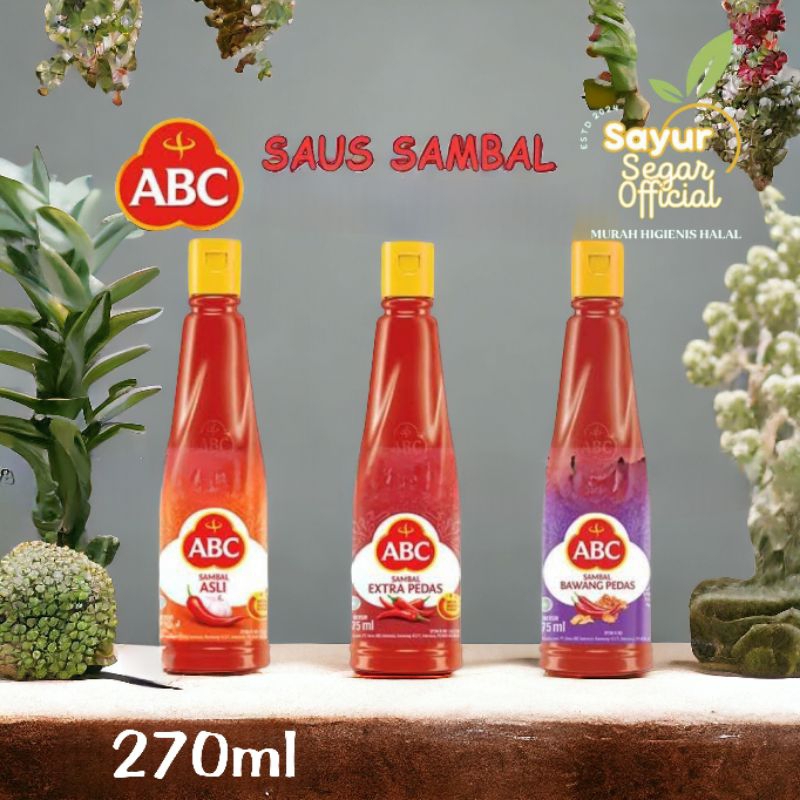 Jual Aneka Varian Sambal Saos ABC 270ml | Shopee Indonesia