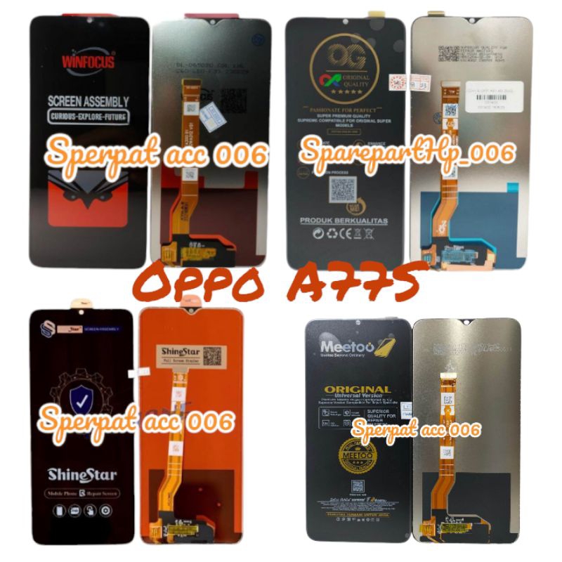 Jual LCD TOUCHSCREEN OPPO A77S FULLSET BLACK ORIGINAL | Shopee Indonesia