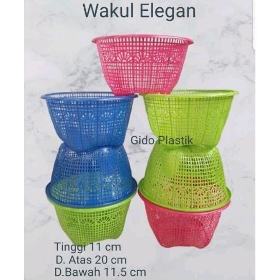 Jual wakul plastik/wakul hajatan/ceting Plastik / Warna Cerah Stabillo ...