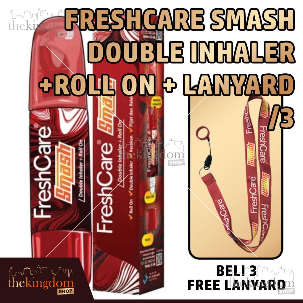 Jual FreshCare Smash Double Inhaler + Roll On + Tali Lanyard Minyak ...