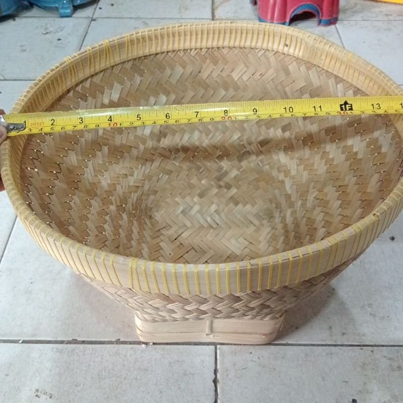 Jual Bakul Bambu diameter 36 cm 5-6 liter nasi | Shopee Indonesia