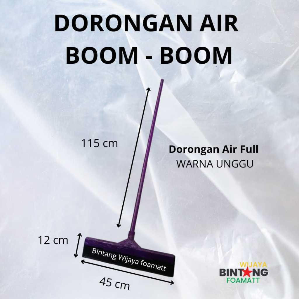 Jual Dorongan Air BOOM BOOM CLEAN ORIGINAL / Wiper Lantai Alat Pel Air ...