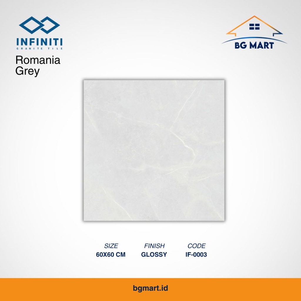 Jual INFINITI Granit Lantai 60x60 Romania Grey KW A | Shopee Indonesia