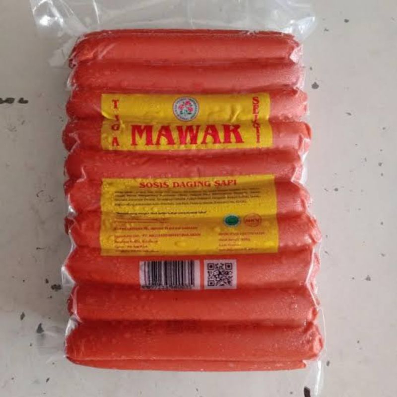 Jual Sosis Sapi Tiga Mawar 800 gr (isi 34) (Frozen Food) | Shopee Indonesia