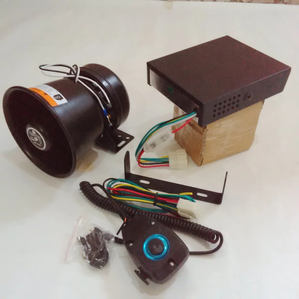 Jual modul toa sirine patwal cjb 200watt plus toa corong hitam | Shopee ...