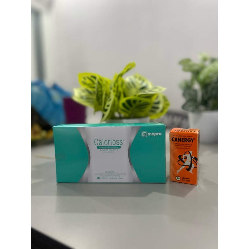 Jual BUNDLING CALORLOSS 1BOX(30KAPLET) + CANERGY 1BTL(15 KAPLET ...