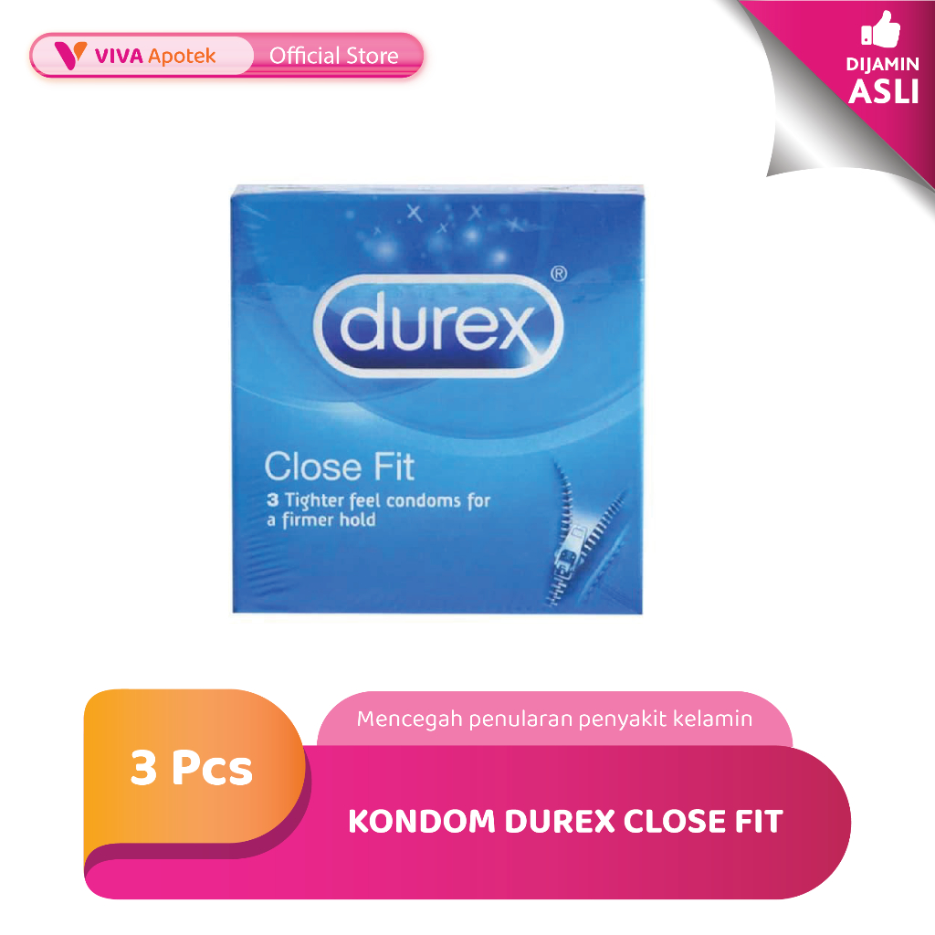 Jual Kondom Durex Close Fit Alat Kontrasepsi (3 Pcs) | Shopee Indonesia