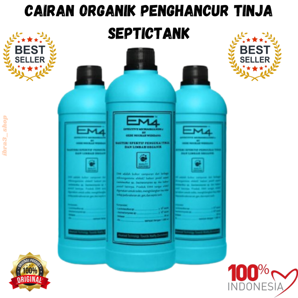 Jual Cairan Organic Penghilang Bau Got Penghancur Tinja Septictank | Shopee Indonesia