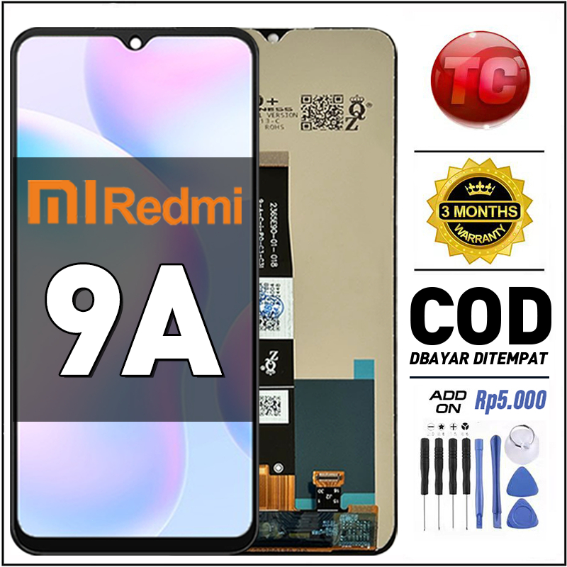 Jual LCD Redmi 9A Original 100% Fullset Asli Ori Touchscreen Compatible ...