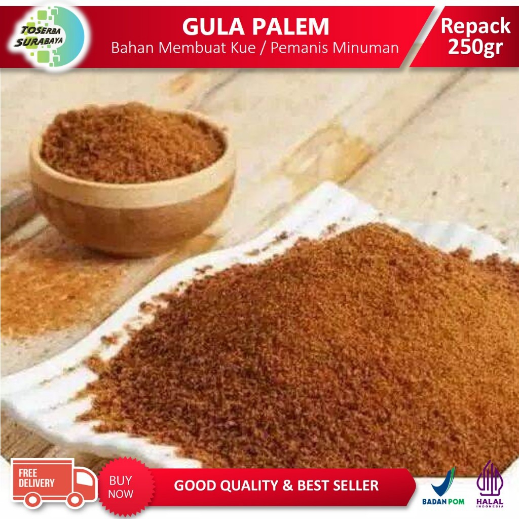 Jual GULA PALEM 250gr / PALM SUGAR / GULA AREN GOOD QUALITY | Shopee ...