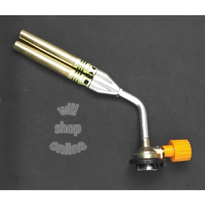 Jual KEPALA GAS TORCH BLENDER LAS DOUBLE MANUAL BLOW TORCH | Shopee ...
