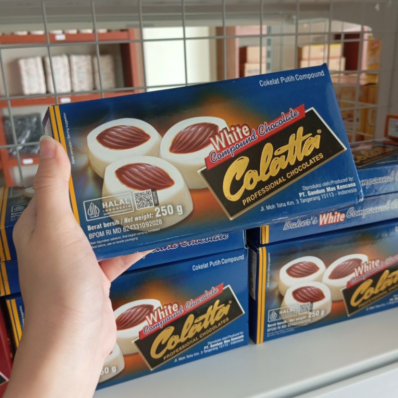 Jual Colatta White Compound Professional Chocolate 250gr Cokelat Putih ...