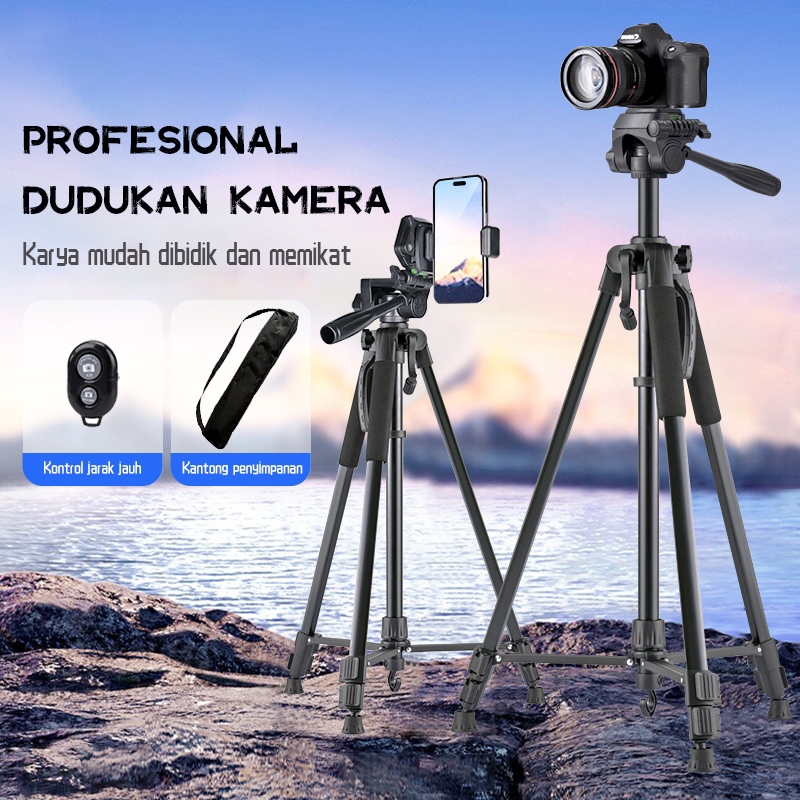Jual 170CM Kamera Tripod Profesional Portable Tripod untuk Kamera/DSLR ...