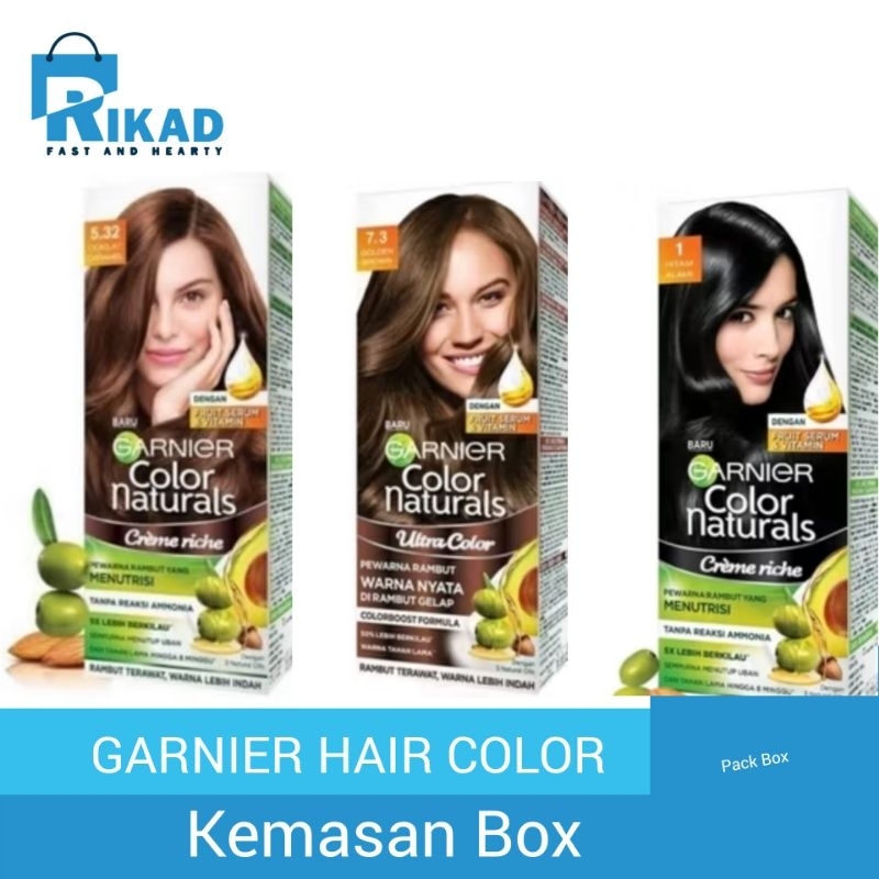 Jual Hair Color BOX / Garnier Pewarna Rambut Kemasan BOX | Shopee Indonesia