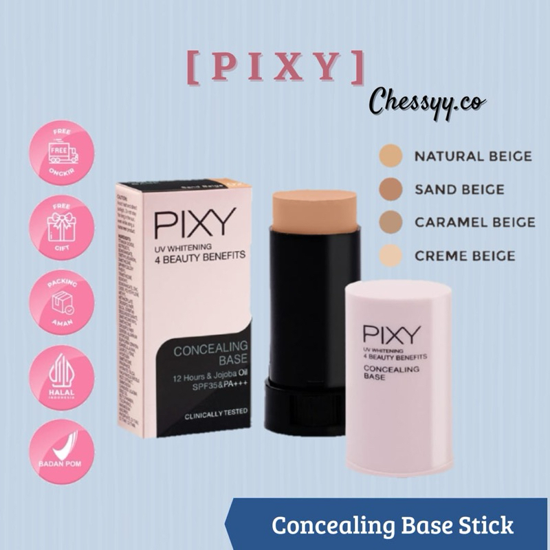 Jual [ READY ] BPOM 9gr PIXY UV WHITENING 4 BEAUTY BENEFIT CONCEALING ...