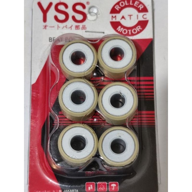 Jual Roller 6 pcs set Yss Beat pop Scoopy fi Vario LED Kualitas super ...