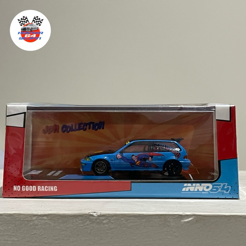 Jual inno64 honda civic ef no good racing superman sealed rare | Shopee ...